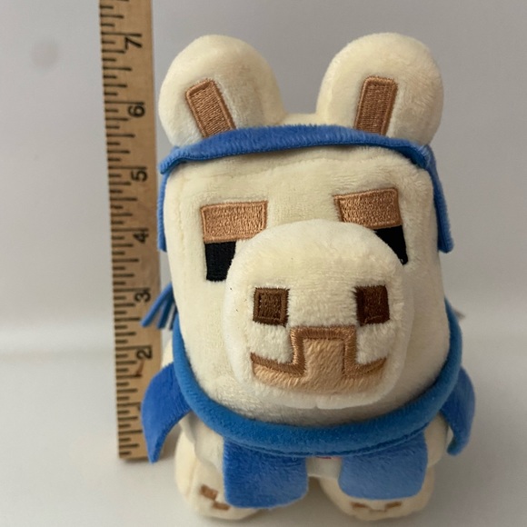 Jinx | Toys | Jinx Mojang Minecraft Cream Blue Baby Llama 7 Plush ...